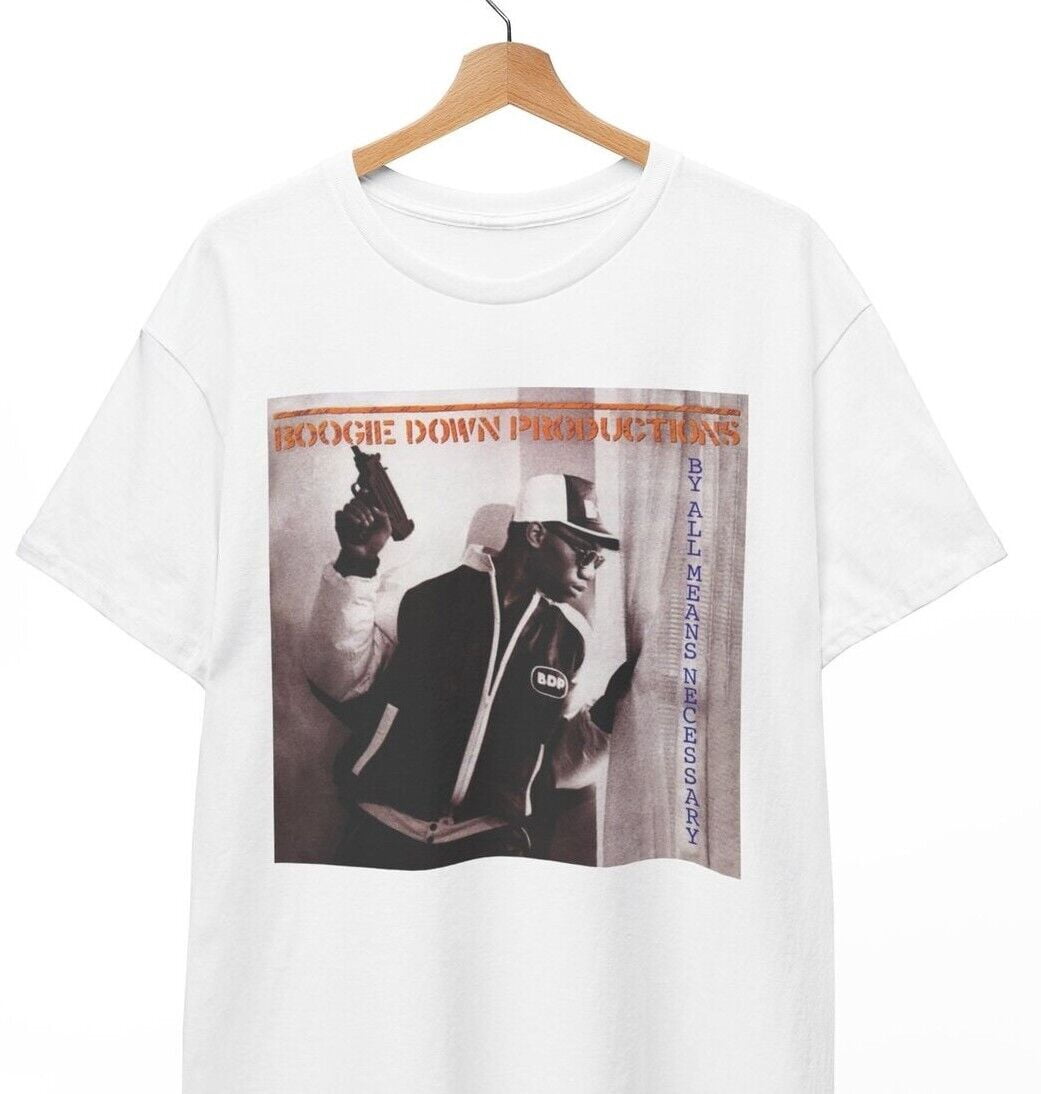 Boogie Down T-Shirt, Productions By All Means Necessary- BDP KRS One ...