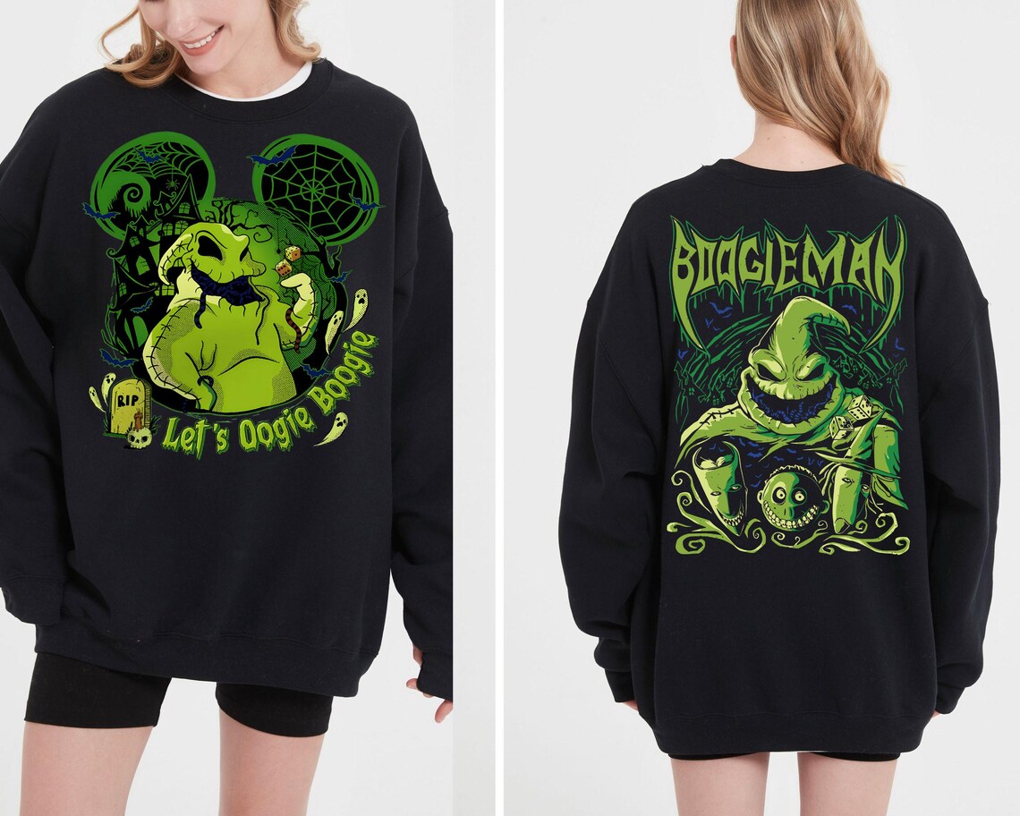 Boogie Man Shirt, Halloween Boogie Sweatshirt, The Nightmare Before ...