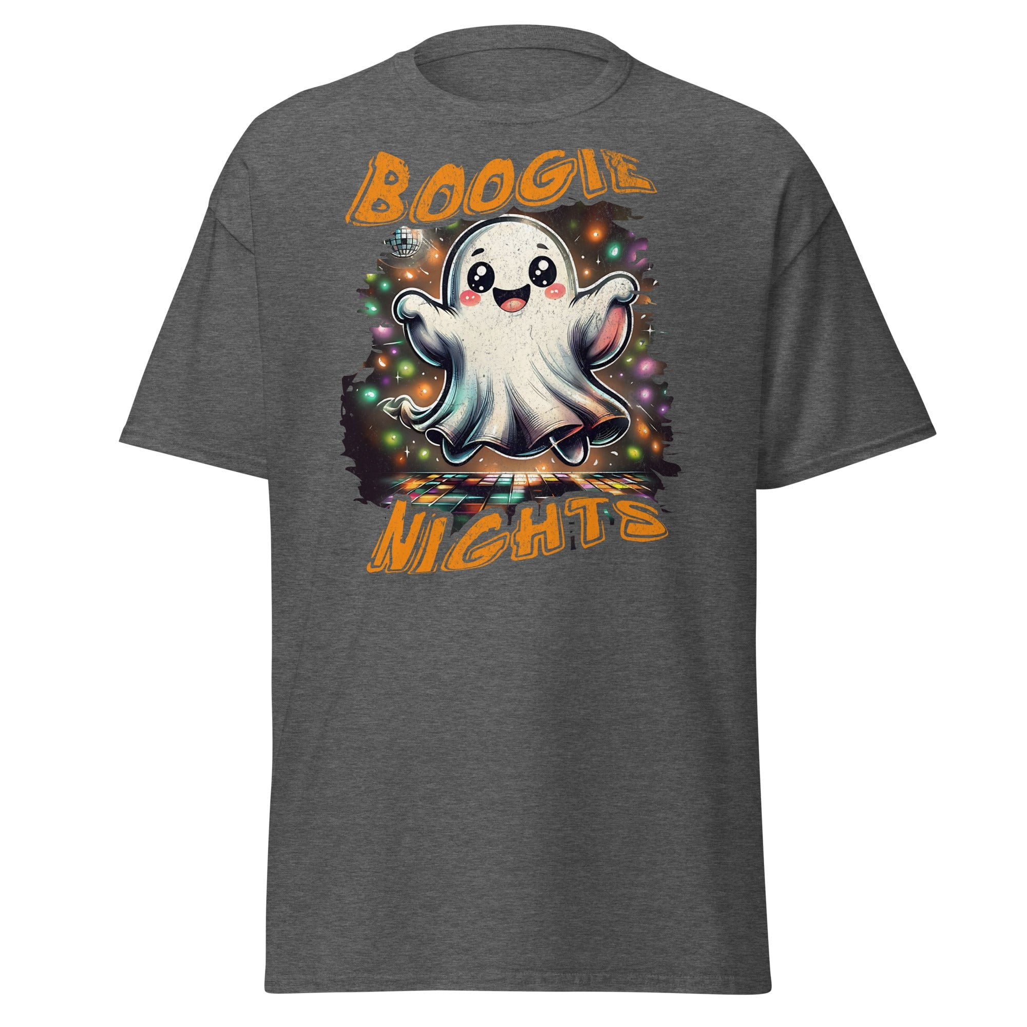 Boogie Nights Halloween Ghost Disco Graphic Tee - Retro Unisex T-Shirt ...