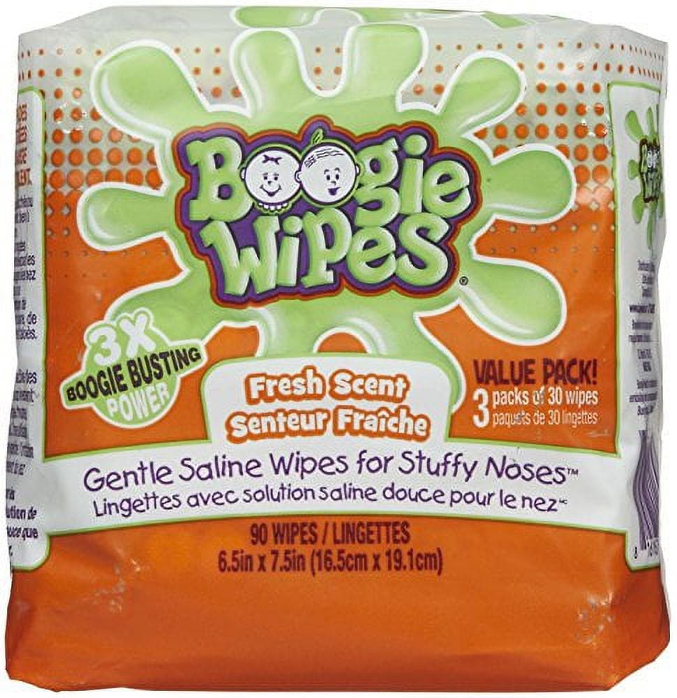 Boogie Wipes Wet Wipes for Baby and Kids Nose Face Hand and Body Soft ...
