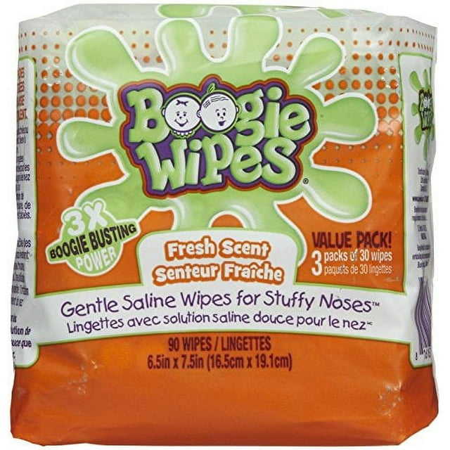 Boogie Wipes Wet Wipes for Baby and Kids Nose Face Hand and Body Soft ...