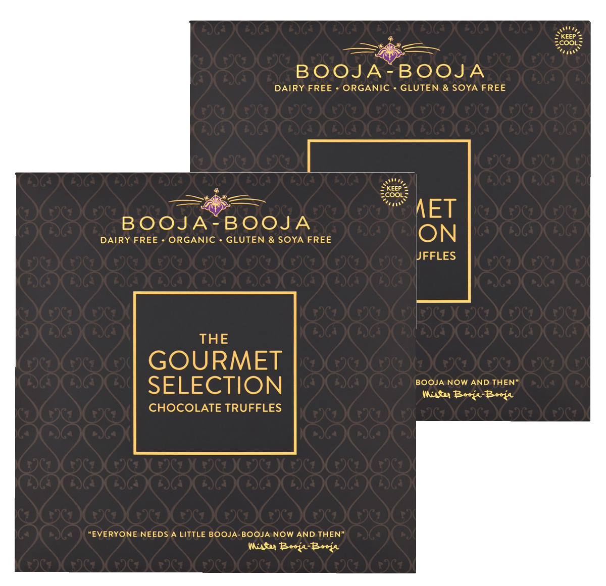 Booja Booja The Gourmet Selection Chocolate Truffles 230g (Pack of 2 ...