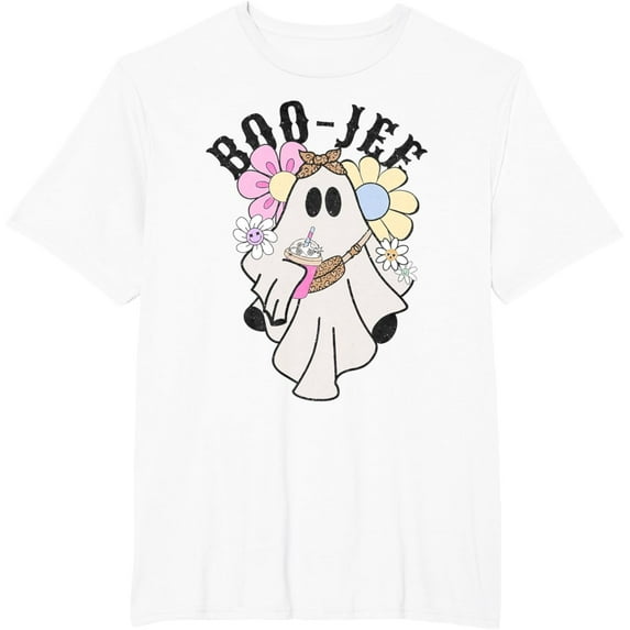 Boojee Ghost, Boo Jee Ghost Tee, Groovy Ghost With Sling Bag T-Shirt ...