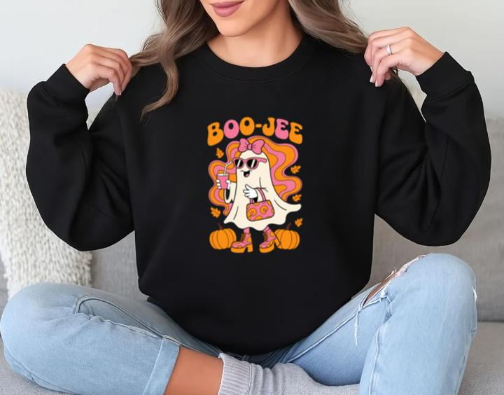 Boojee Halloween Cute Ghost Funny Boujee Creepy Season Costume Themed ...