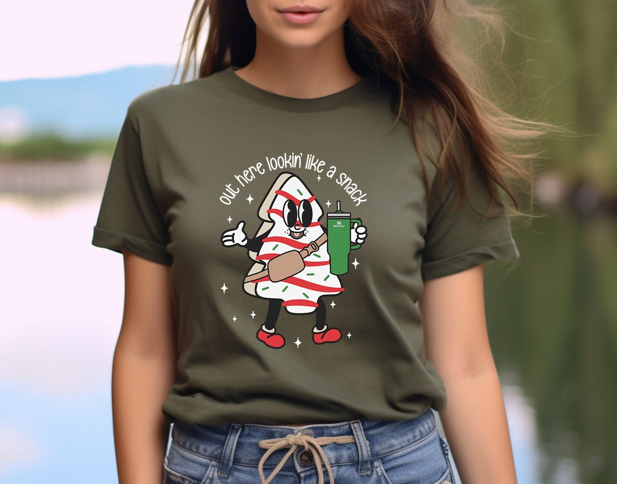 Boojee Out Here Lookin Like A Snack Shirt, Baking Team Christmas Tree ...