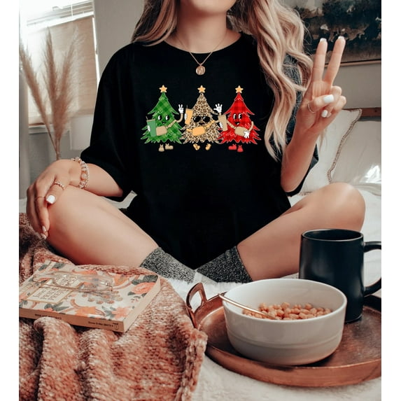 Boojee Out Here Lookin Like A Tree Shirt, Christmas Trees With Lights T ...