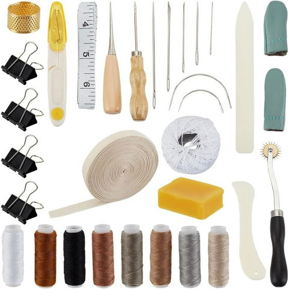 Book Binding Tool Kits Bookbinding Starter Tools Set with Needles ...
