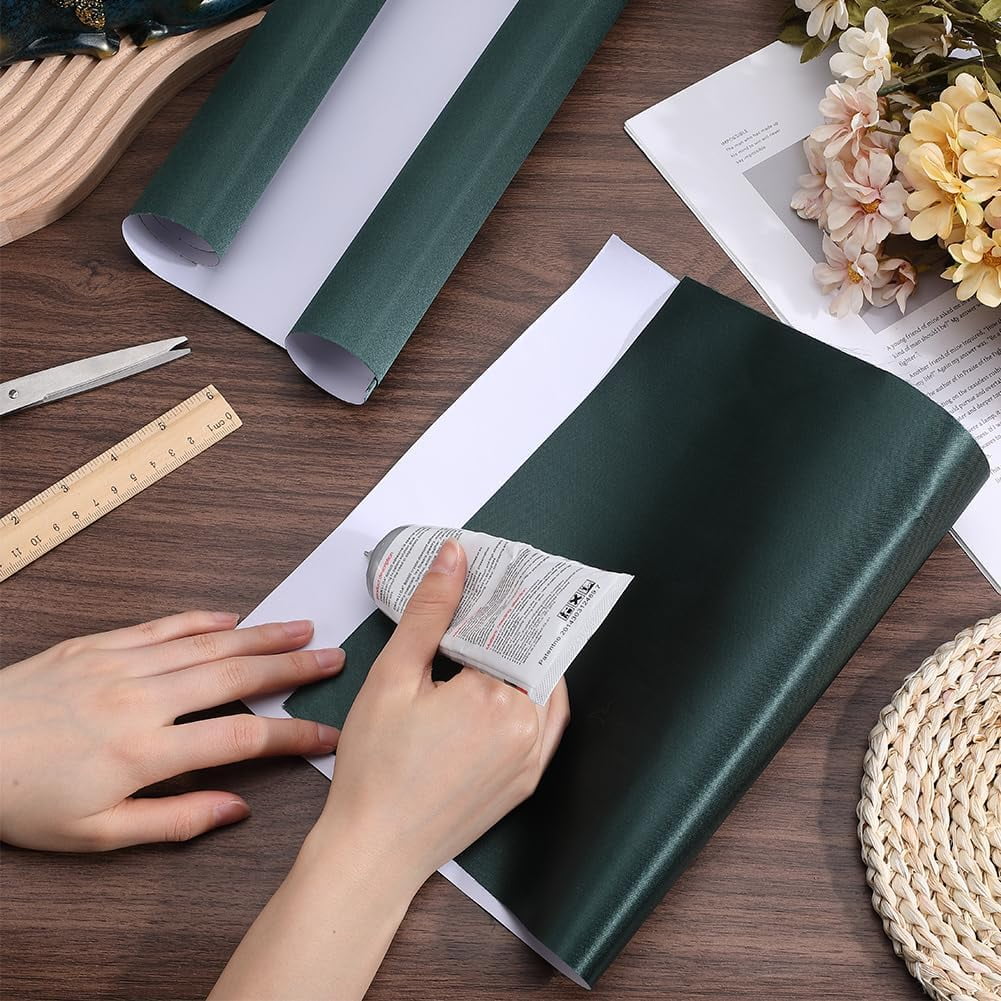 Book Cloth for Book Binding Silk Dark Green 43.3 x 16.53 A3-A8 Fabric ...