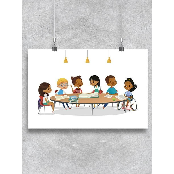 Book Club Poster -Image by Shutterstock - Walmart Business Supplies