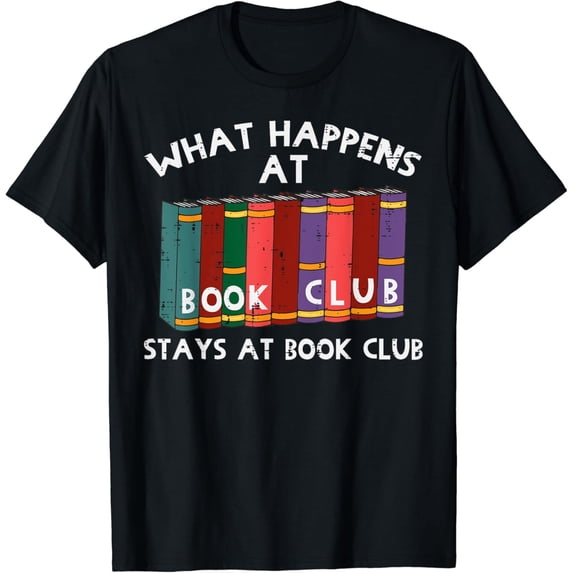Book Club Reading Librarian Graphic Design T-Shirt - Walmart.com