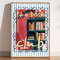 Book Club Reading Nook Wall Art Poster Unframed Paper Print - Walmart.com