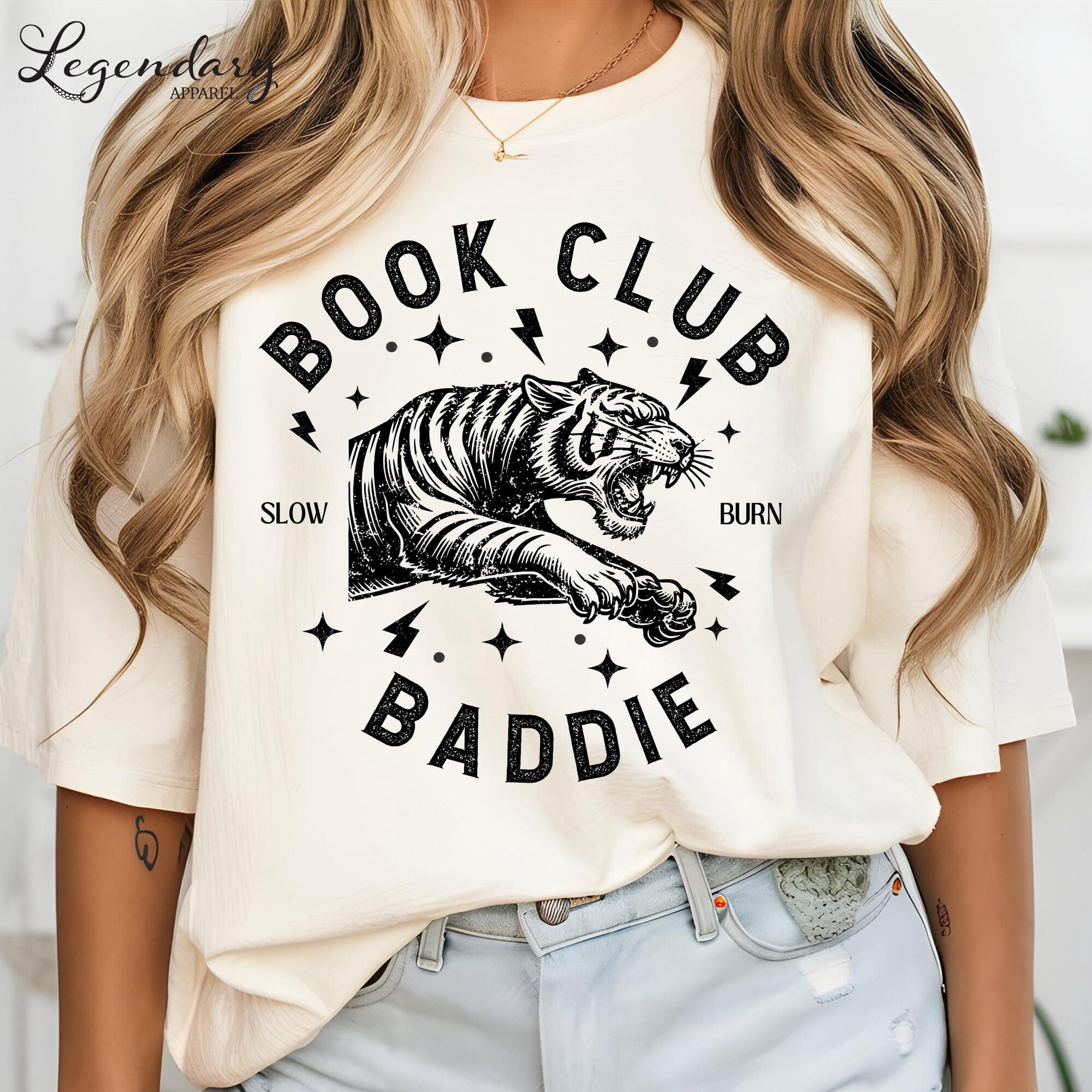 Book Club Shirt Book Club Baddie Reading Novel Tee Shirt Book Club ...