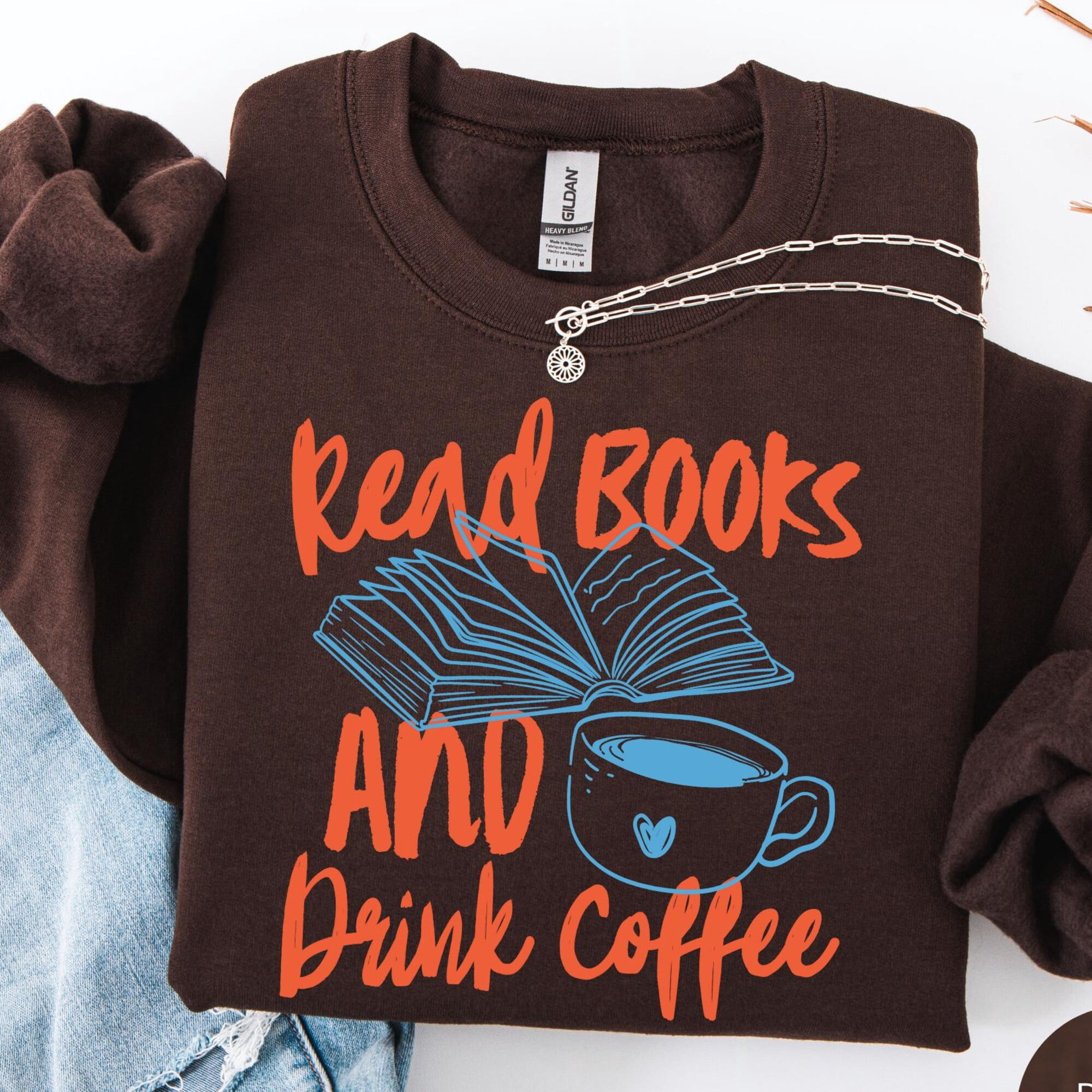 Book Club TShirt Read Books and Drink Coffee Shirt Book Lover TShirt ...