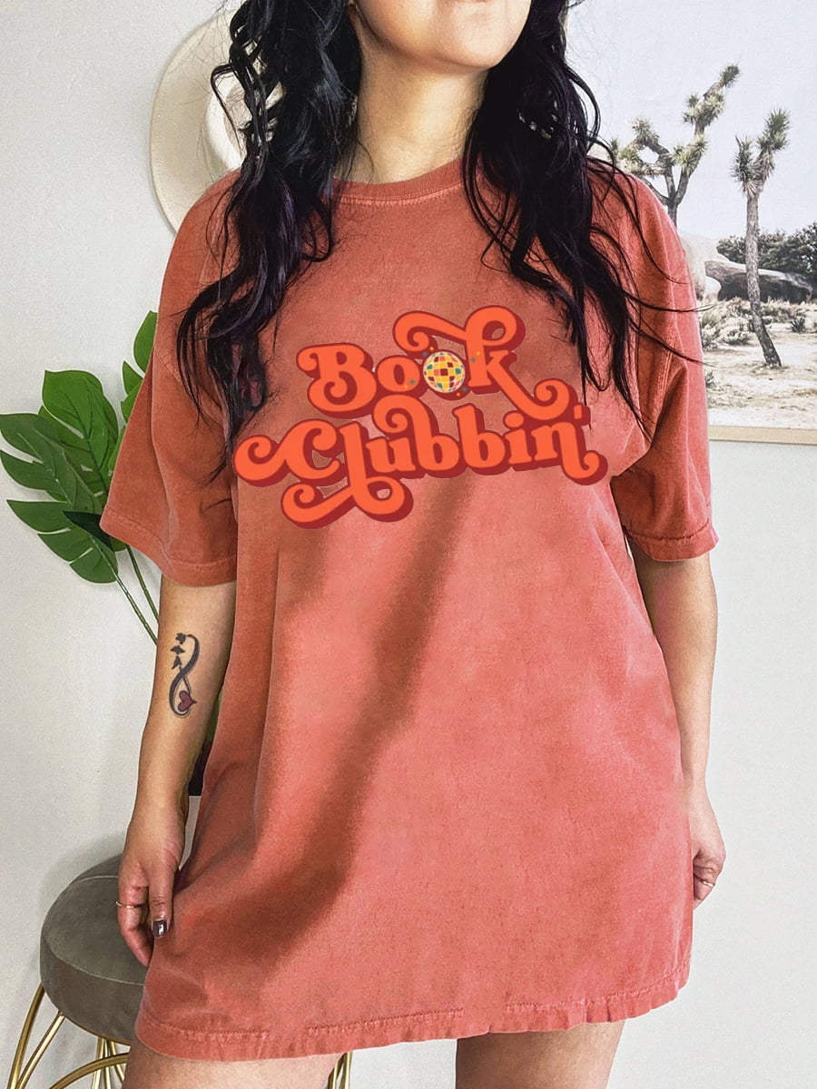 Book Clubbin T-Shirt - Walmart.com