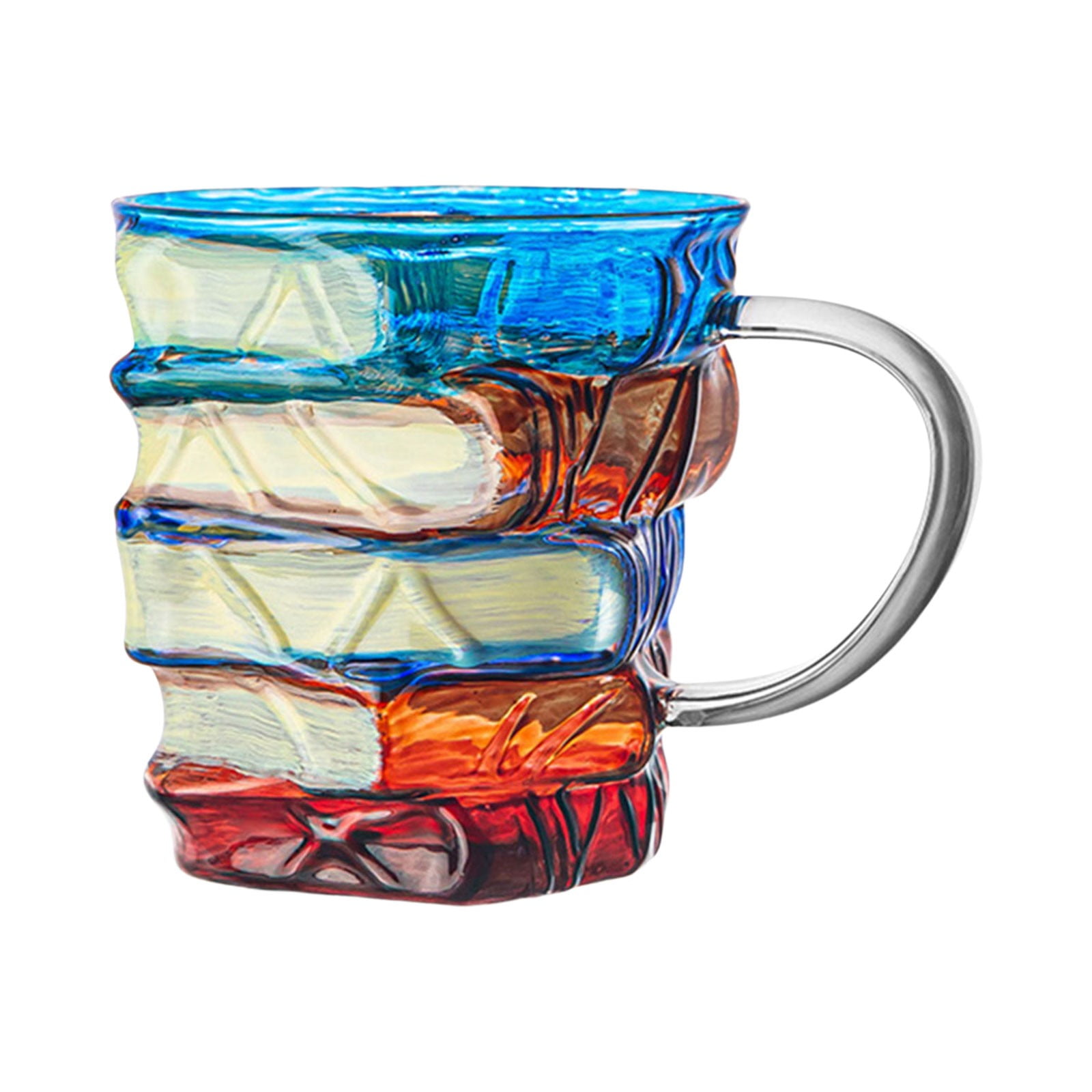 Book Coffee Mug, 2026 New 3D Painted Book Mug with Curved Handle ...