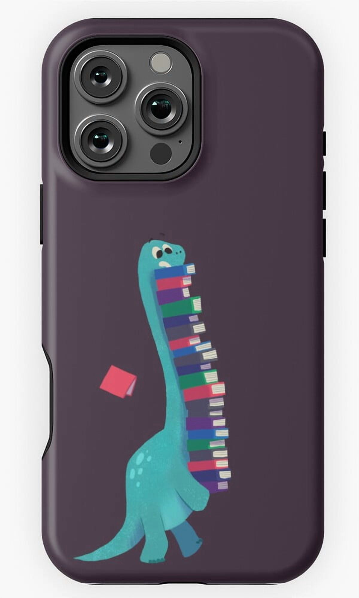 Book Dinosaurs Fun Reading Kids Art Phone Case Compatible with iPhone ...