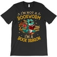 Book Dragon Funny Reading Hobby and Fantasy Fan Themed Bookworm Gift ...