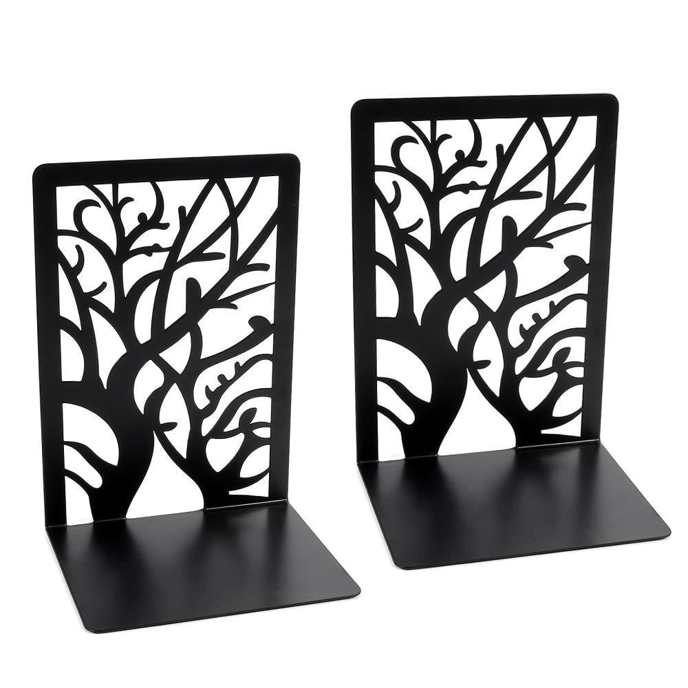 Book Ends, Bookend for Book Shelves, Metal Book Ends for Home Office ...