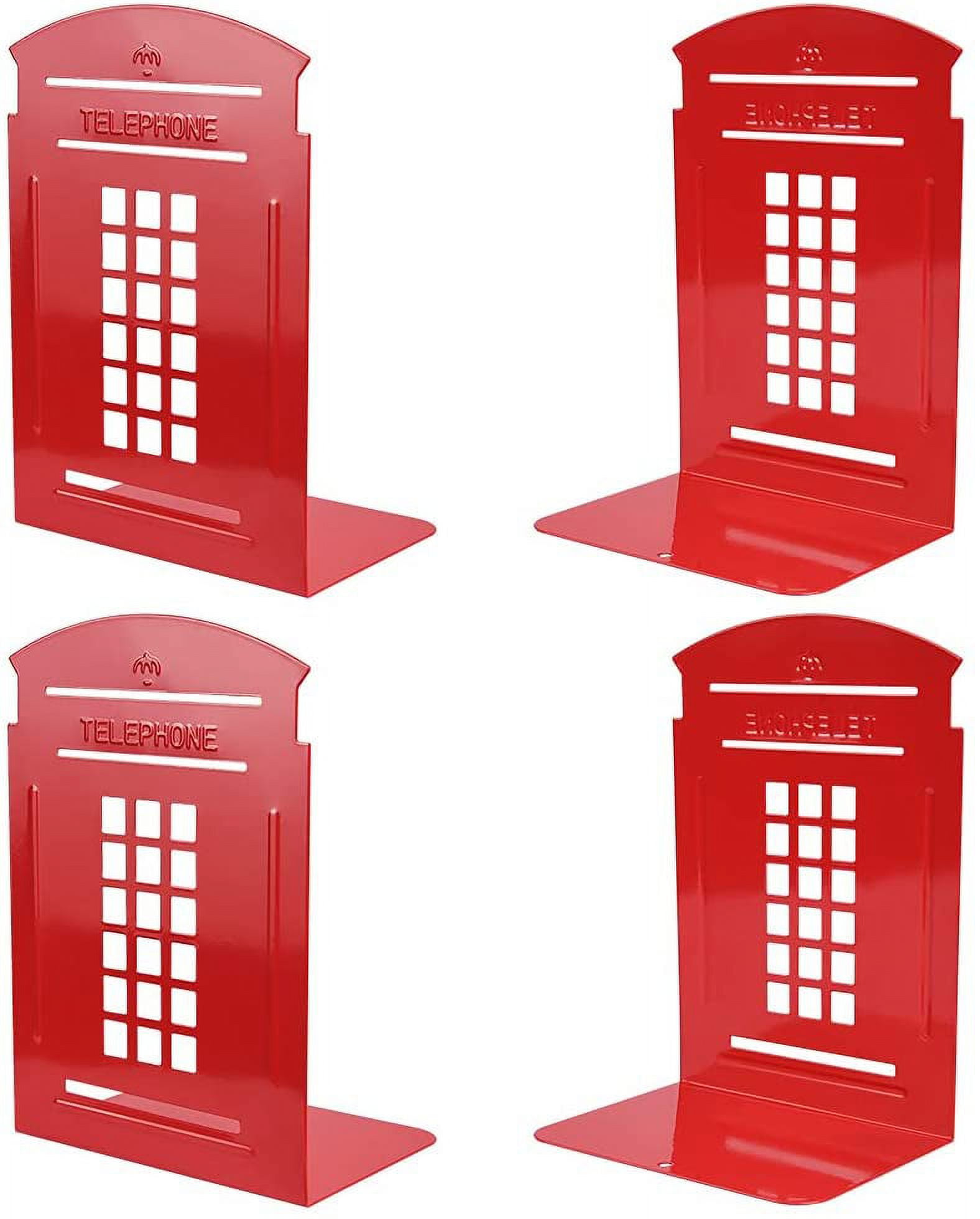 Book Ends, Bookends for Shelves Metal Book Ends Heavy Duty for Books ...