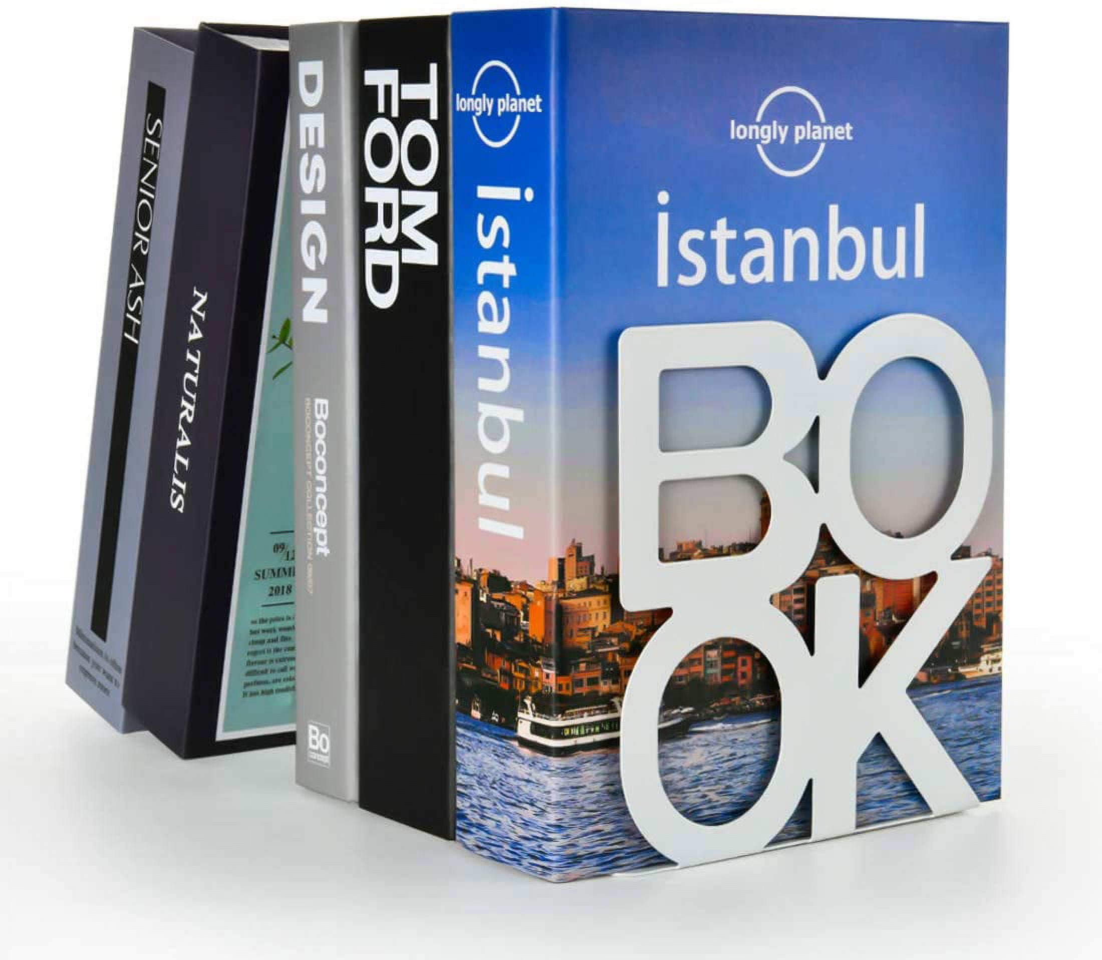 Book Ends - Decorative Metal Book Ends Supports for Bookrack Desk ...