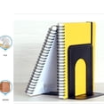 Book Ends, Heavy Duty Bookends to Hold Books, Metal Bookends for Home ...
