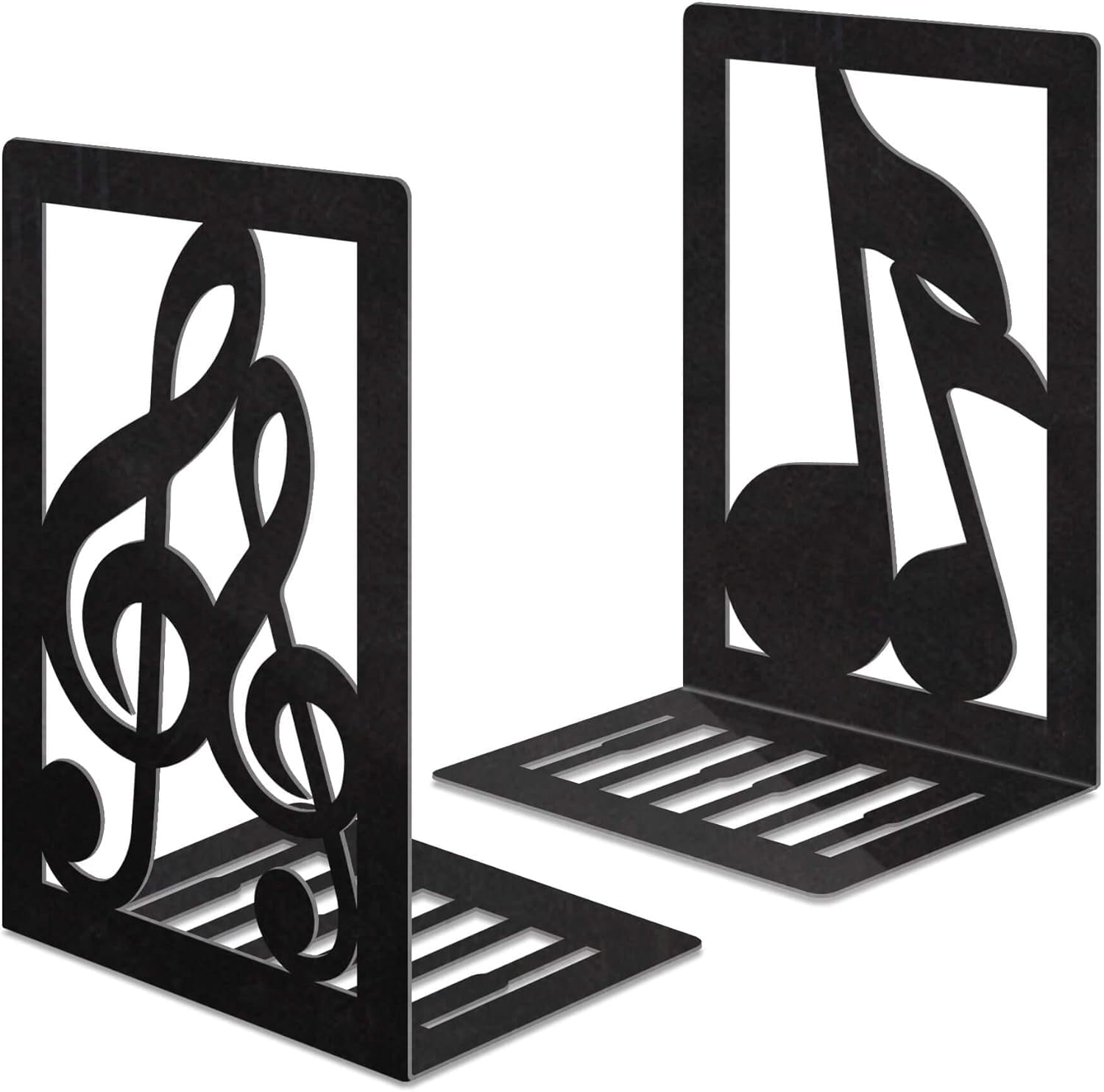 Book Ends,Metal Bookend,Bookend Decorative Heavy Book Ends for Shelves ...