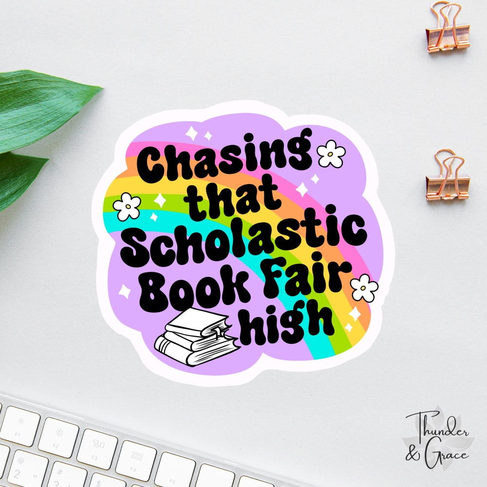 Book Fair Sticker, Book Lover Sticker, Bookish Sticker, Booktok Sticker ...