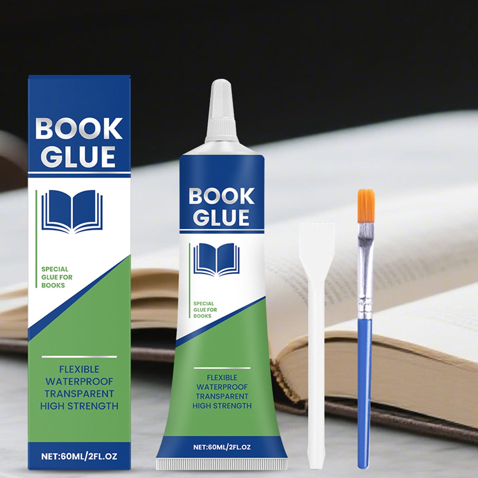 Book Glue Book Adhesive Clear Book Binding Adhesive Flexible Paper Glue For Book Repair And ...