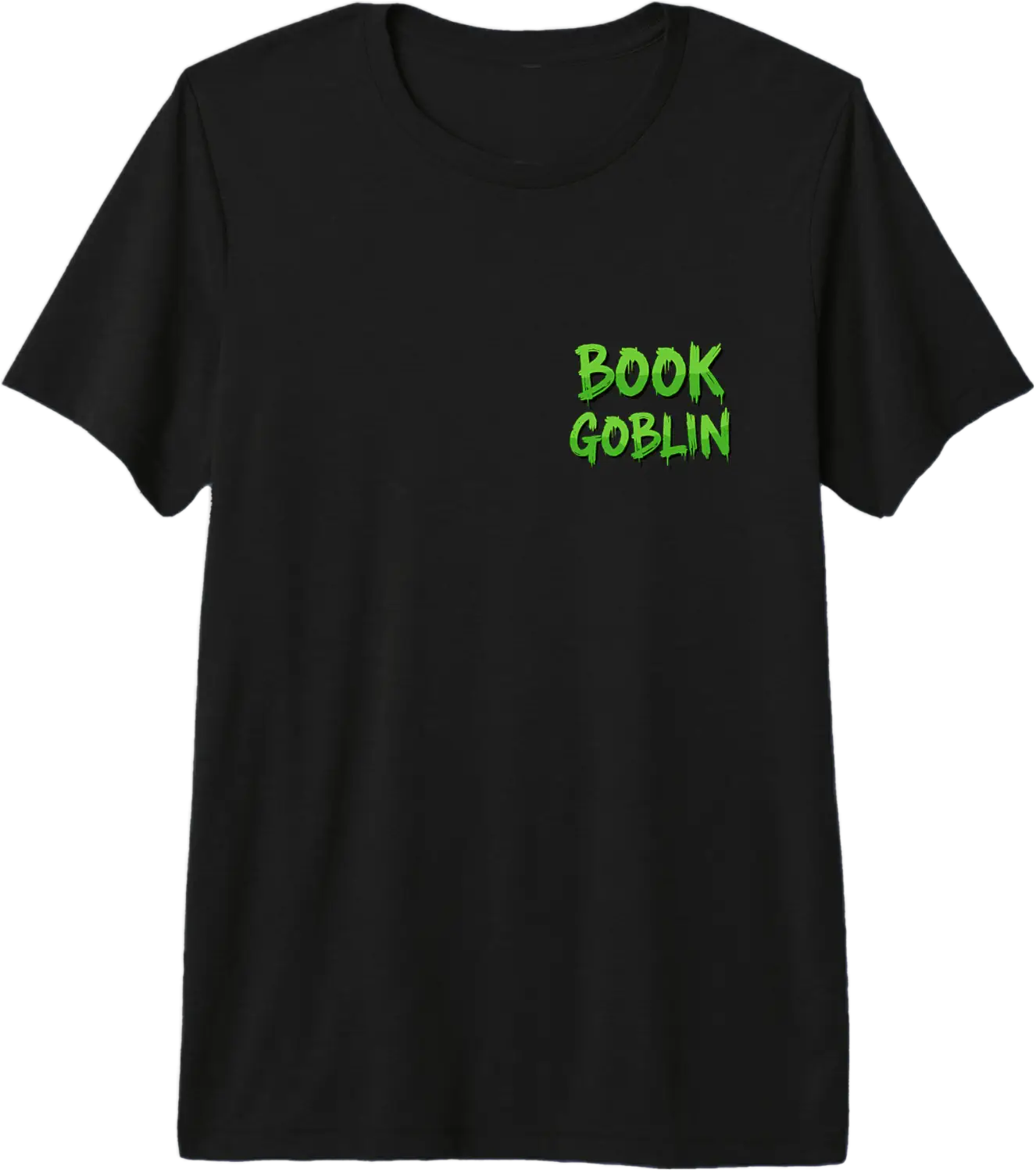 Book Goblin Reading Or Writing School Student Supplies Tri-Blend T ...