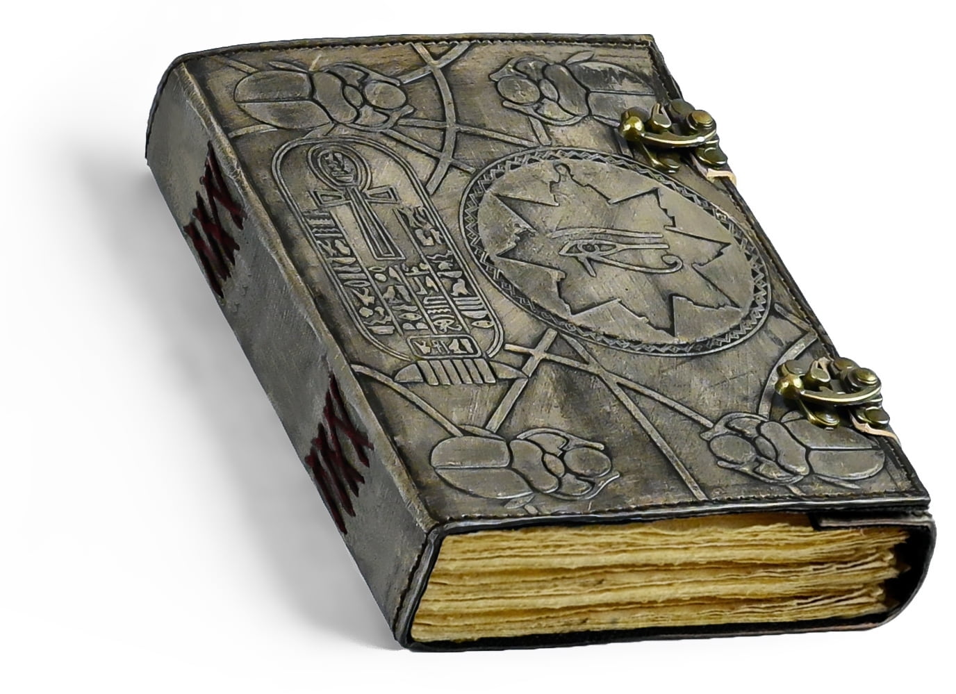 The Book of Hamunaptra Leather Journal Egyptian Witch Book of The Dead ...