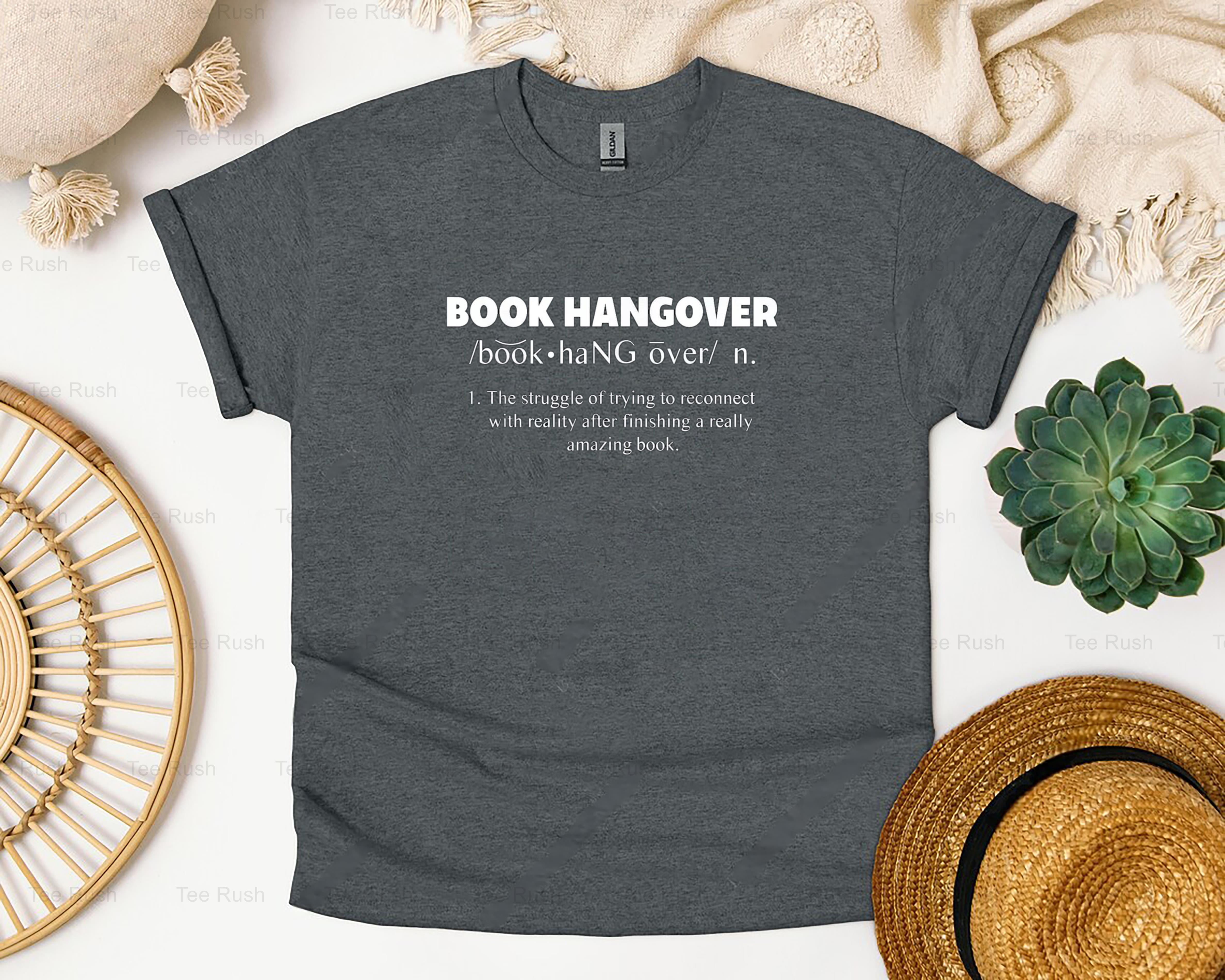 Book Hangover Definition Funny Bookworm Reading Lover Hobby Nerd Saying ...