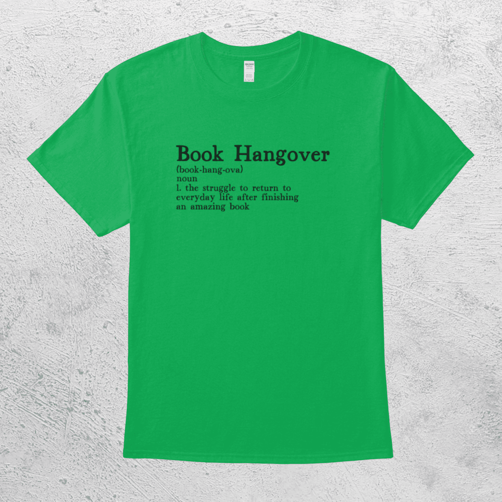 Book Hangover Definition Reading Bookworm Nerd Book Lover Shirt