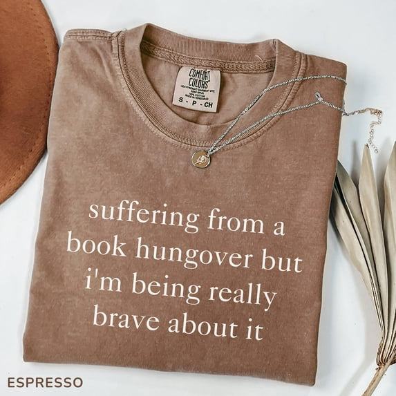 Book Hangover T-Shirt, Bookworm Shirt, Book Lover Tee, Bookish Outfit ...