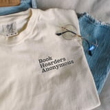 Book Hoarders Anonymous Bookish Shirt Bookworm Shirt Gift for Book ...