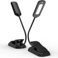 Book Light, 12 Reading Lamp with 3-Level Brightness for Eye Protection ...