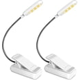 Book Light, Clip Reading Light 7 LEDs with 9 Brightness Levels for Bed ...