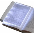 Book Light LED Flat Panel - Wireless Clip-On Eye-Care Page Light for ...