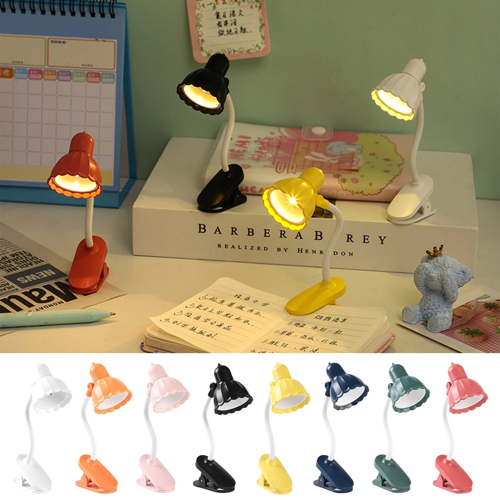 Book Light Reading Light Book Lights for Reading At Night Clip On Light ...