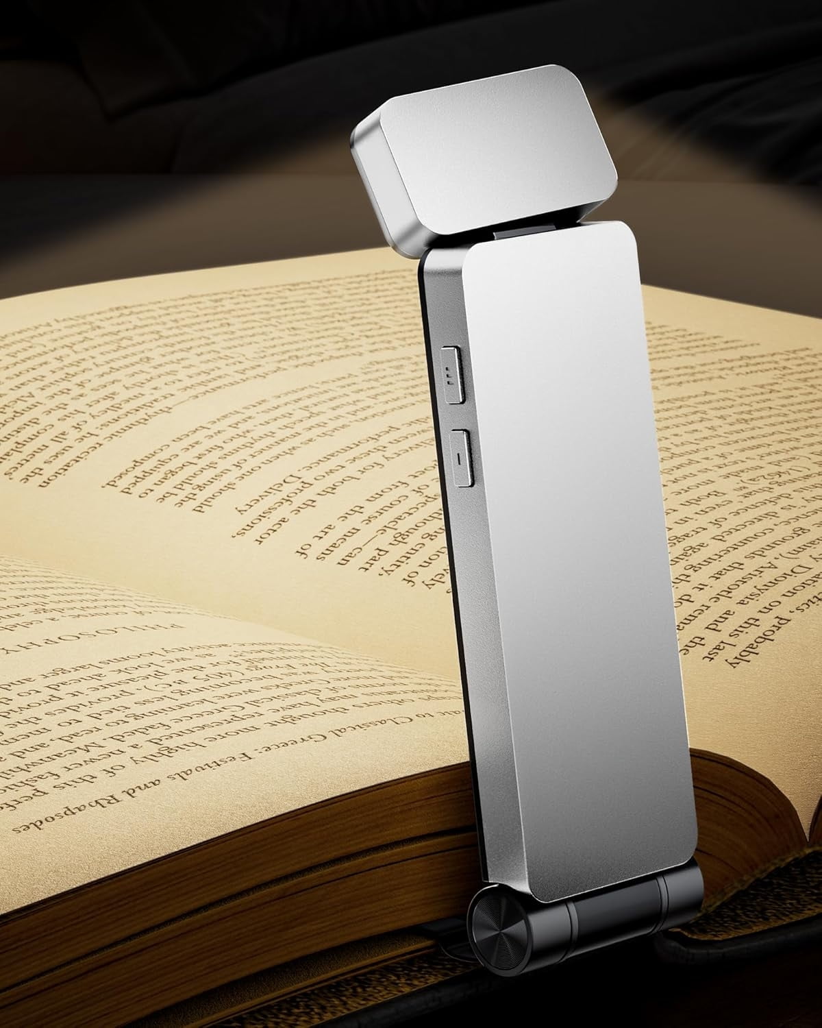 Book Light, Rechargeable Clip-On LED Reading Light for Bed & Night Use ...