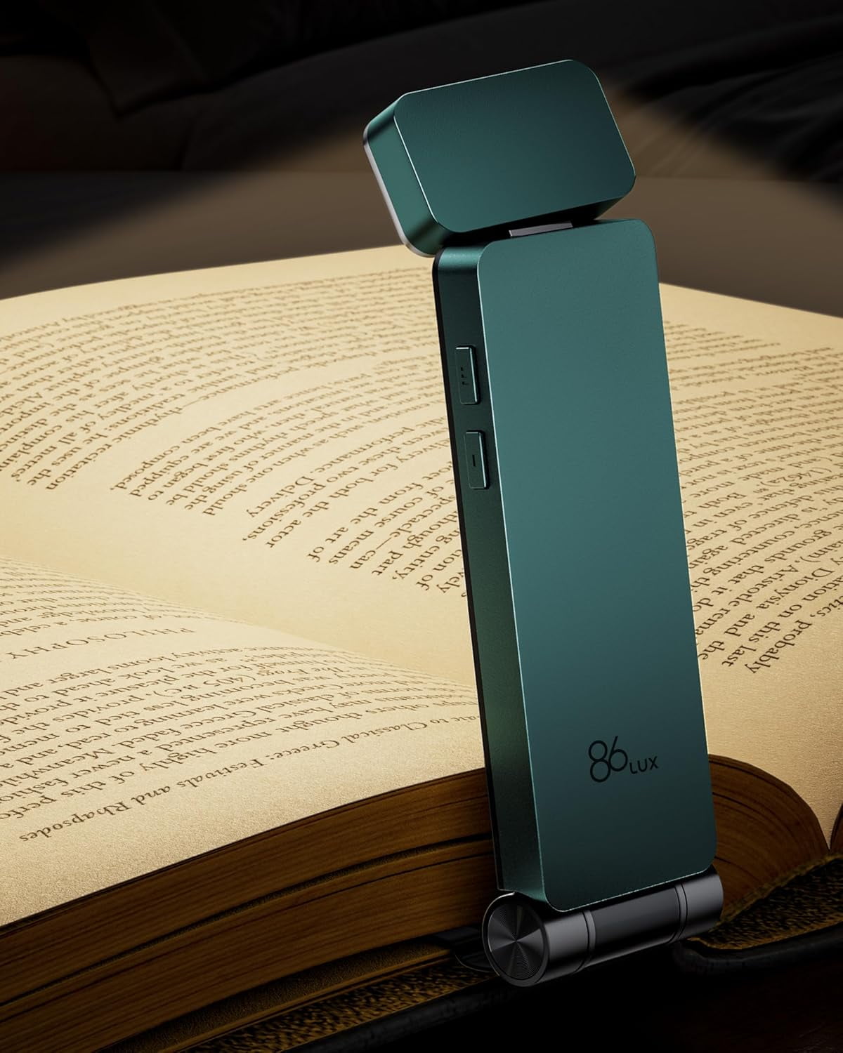 Book Light, Rechargeable Clip-On LED Reading Light for Bed and ...