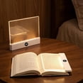 Book Light, Rechargeable LED Book Light for Reading in Bed, Clear Flat ...