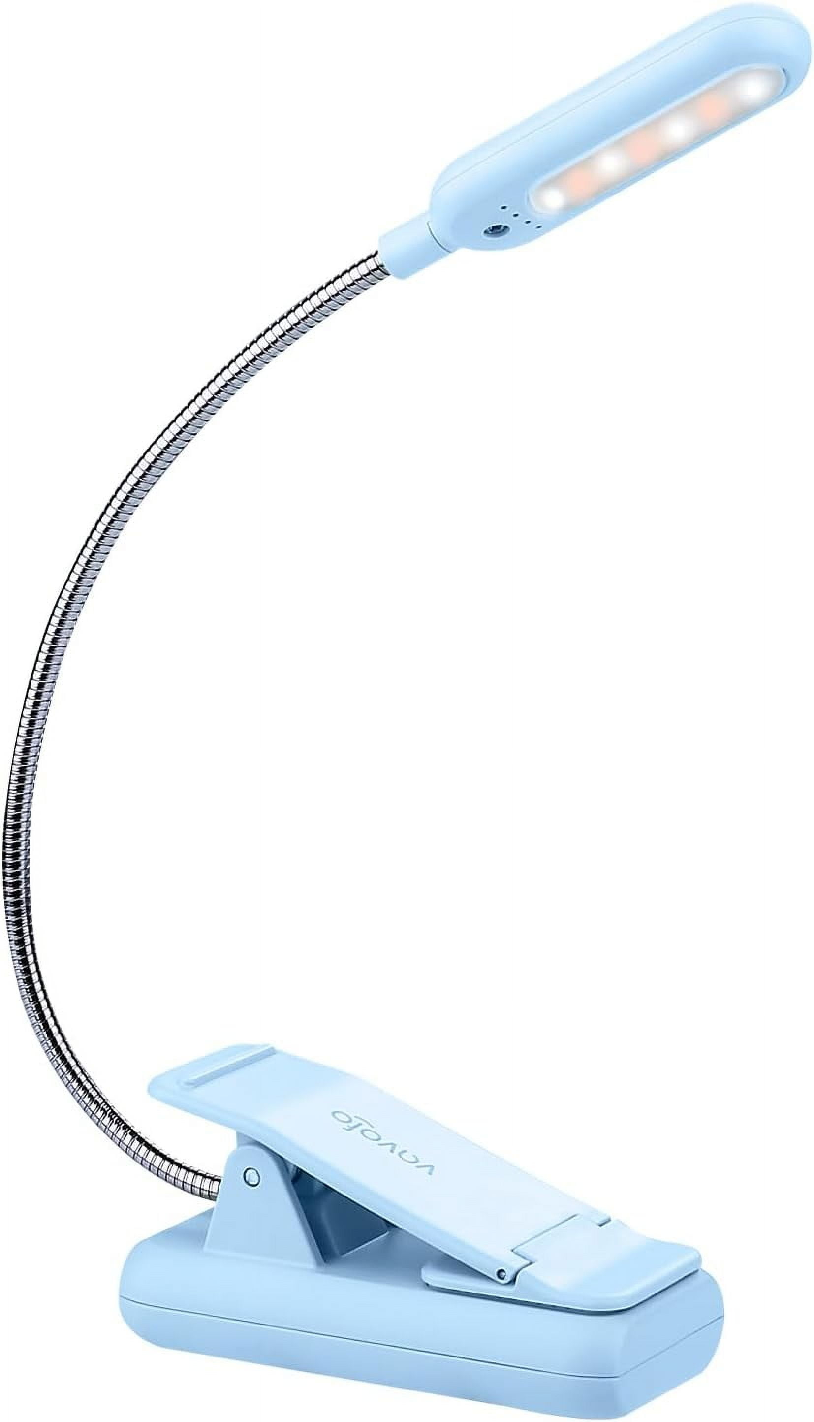 Book Light for Reading in Bed , 7 Reading Light with 9-Level Warm Cool ...