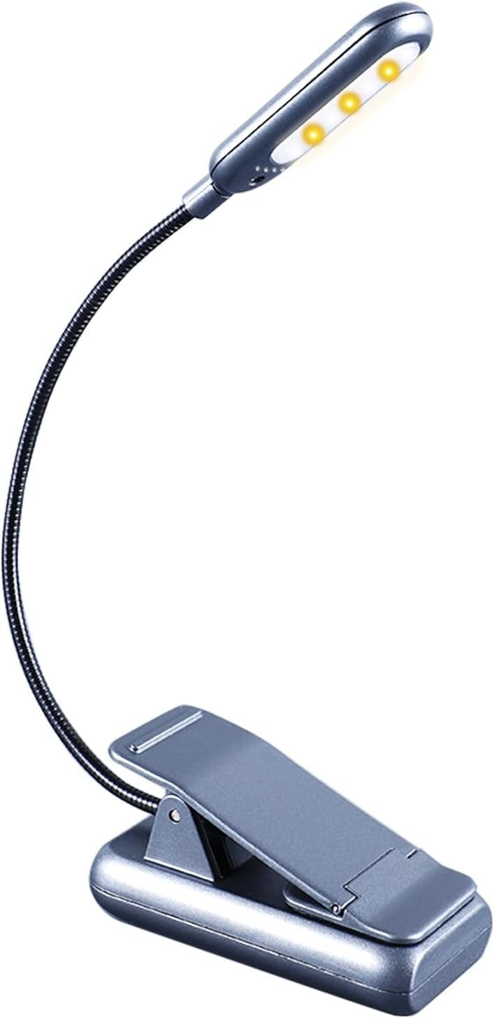 Book Light for Reading in Bed , 7 Reading Light with 9-Level Warm Cool ...