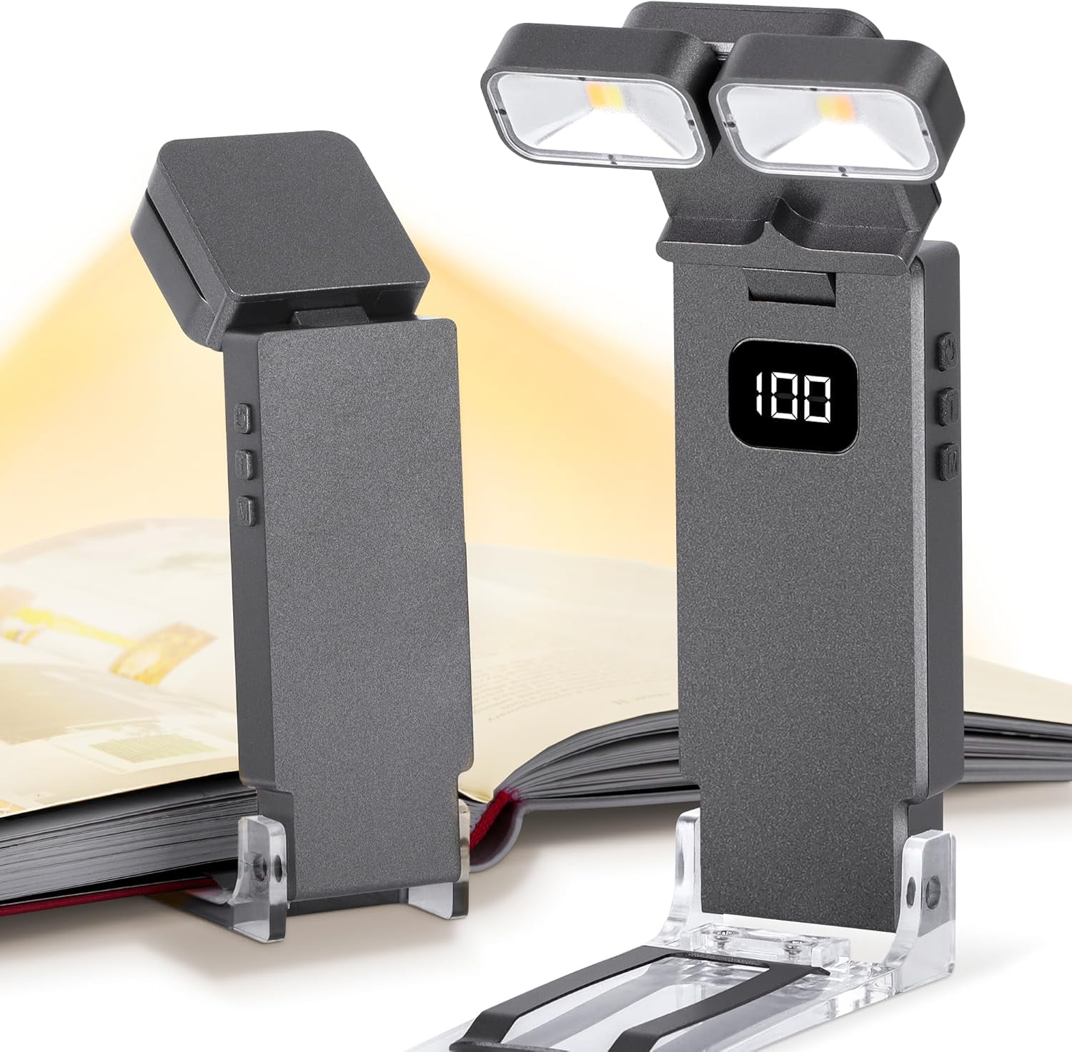 Book Lights for Reading at Night,Rechargeable 1000mAh Reading Lights ...