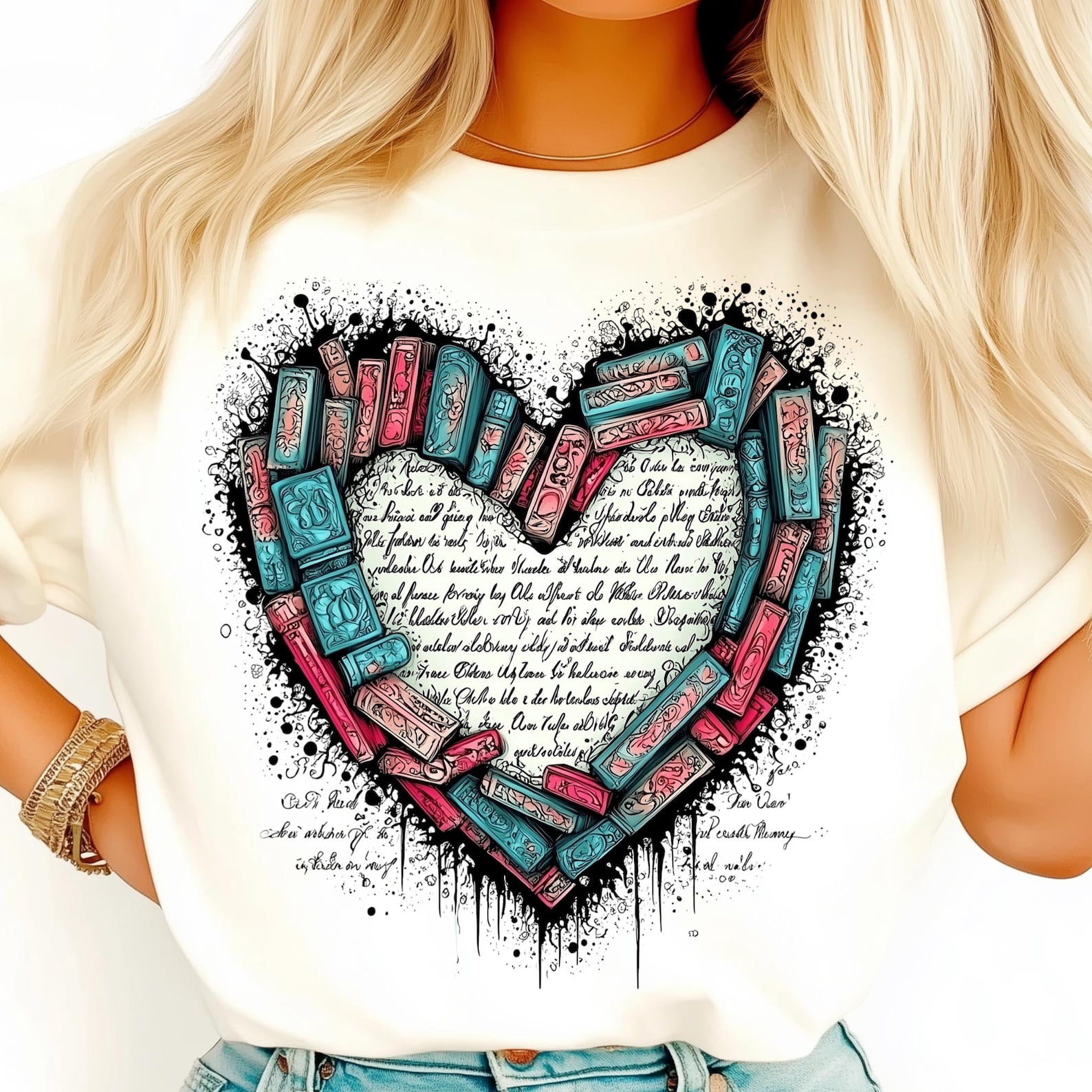 Book Love Shirt, Artistic Books Shirt, Elegant Love Shirt, Book Lover ...