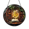 Book Lover Forest Library Acrylic Suncatcher – Window Decor2101 ...