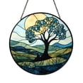 Book Lover Glass Suncatcher Window Hanging, Glass with Stained Glass ...