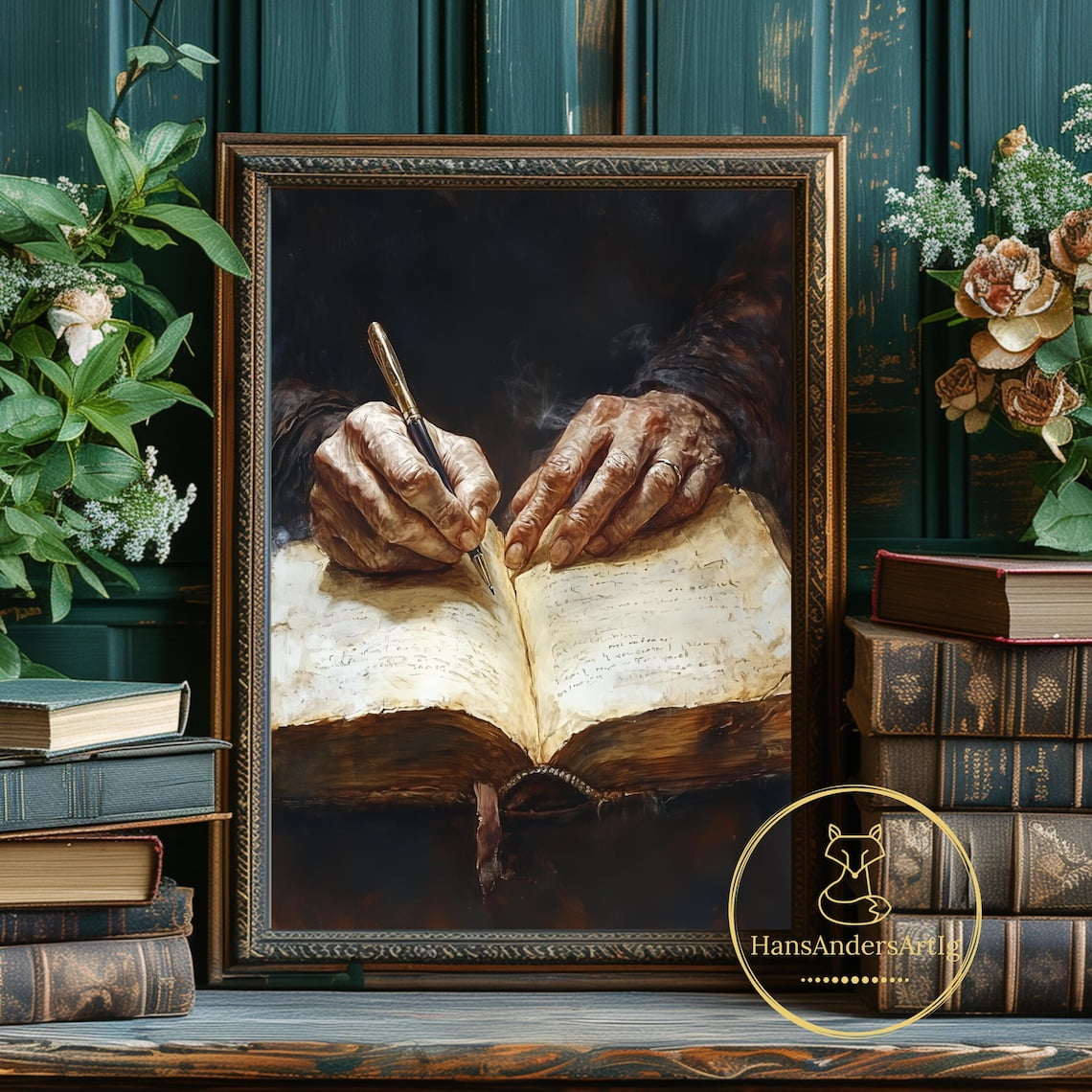 Book Lover Poster For Library Wall Decor Gift For Reader Bookish Wall ...