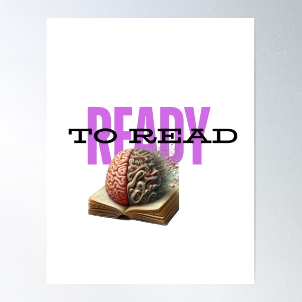 Book Lover Poster Wall Art, Modern Wall Decor For Living Room Bedroom ...