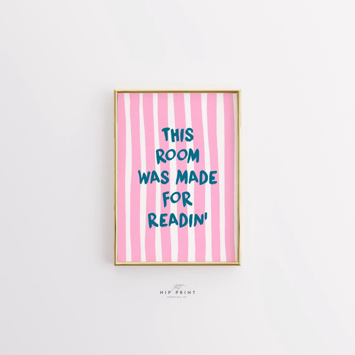 Book Lover Print, Pink Reading Quote Poster, Unframed Paper Poster ...